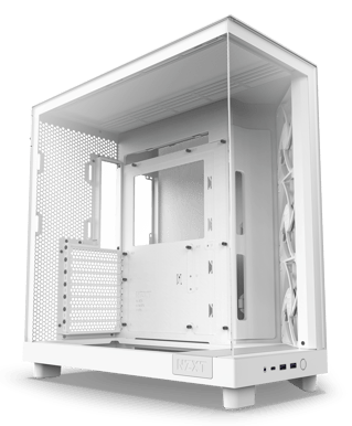 NZXT H6 Flow Vit - Inet.se