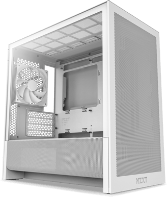 NZXT H3 Flow Vit - Inet.se