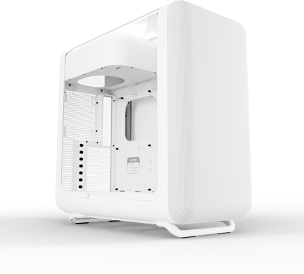 Hyte X50 Tempered Glass Snow White - Inet.se