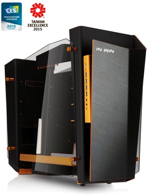 InWin S-Frame Guld/Svart - Inet.se