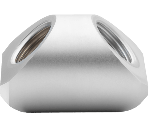 EK-Quantum Torque Static FF 90° - Satin Titanium - Inet.se