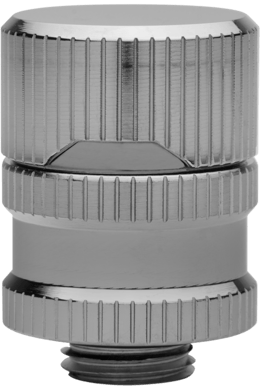 EK-Quantum Torque Drain Valve - Black Nickel - Inet.se