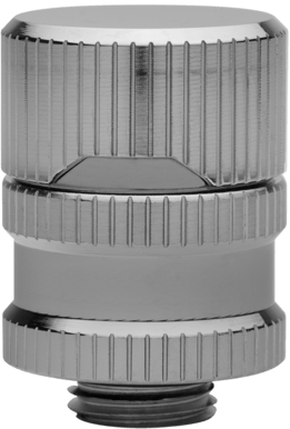EK-Quantum Torque Drain Valve - Black Nickel - Inet.se