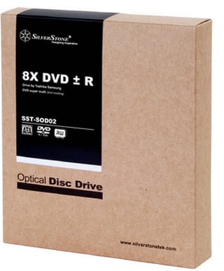 Silverstone SST-SOD02 Slim Slot-in DVD-RW - Inet.se