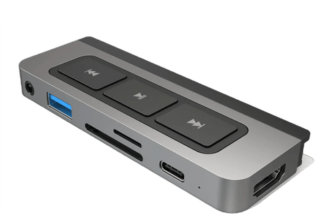 Hyperdrive Media 6-in-1 USB-C Hub - Inet.se