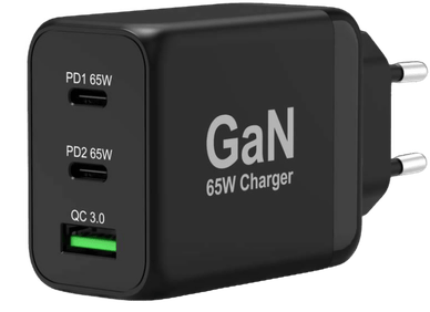 PORT Designs GaN Väggladdare 65W 3 portar - Inet.se