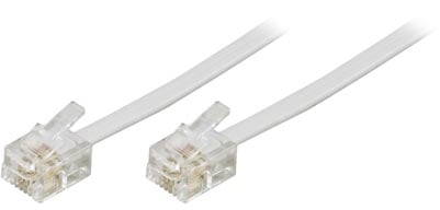 Telekabel RJ11 Vit 5m - Inet.se