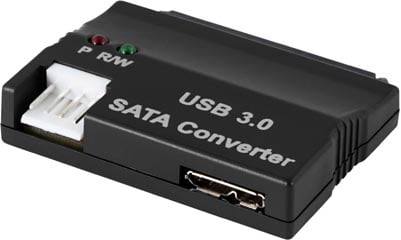 SATA till USB 3.0 Adapter SATA 3Gb/s 2.5" & 3.5" - Inet.se