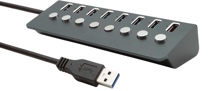 ProXtend USB 3,2 hub 8 portar - Inet.se