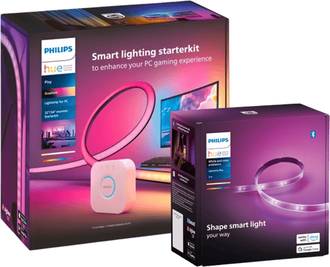 Philips Hue PC Gaming Surroundpaket 32" - 34" + Bridge - Inet.se